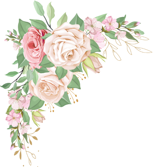 Đồ họa PNG và Vector Hoa hồng, hoa lá 3 - Penci.vn